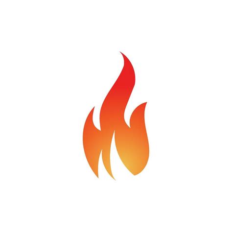 Icono De Fuego Flama De Fuego Logotipo De Llama Ilustración De Diseño De Vector De Fuego