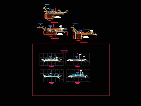 Drainage And Sewer System In Dwg 31498 Kb Cad Library