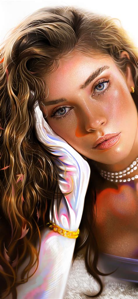 Beautiful Girl Wallpaper 4k Artwork Digital Art 5k
