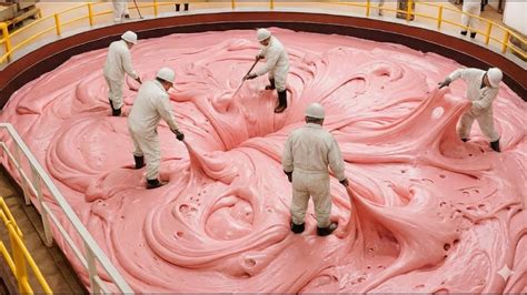 Inside A Modern Chewing Gum Factory How Gum Is Made Step By Step Asmr