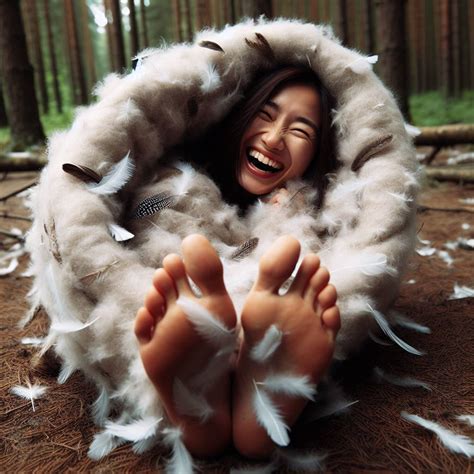 Tickled Feet In The Forest By Ftkfan On Deviantart