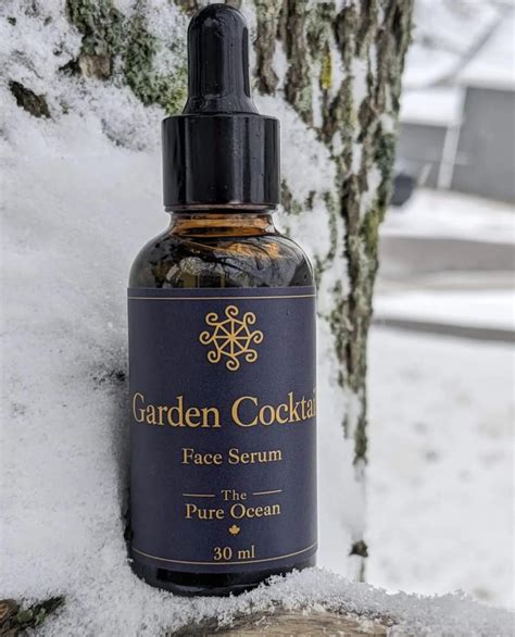 Garden Cocktail Face Serum The Pure Ocean