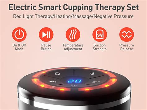 Smart Cupping Therapy Set With 8 Massage Cups Stacksocial