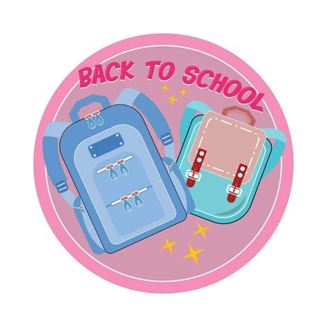 Backpack Back To School Promotion Illustration 36199194 Vector Art At Vecteezy