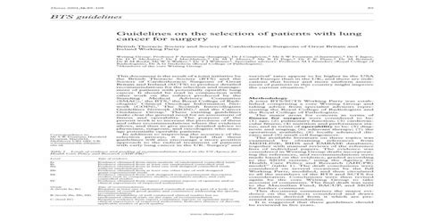 Bts Guidelines · Pdf Filebts Guidelines Guidelines On The Selection