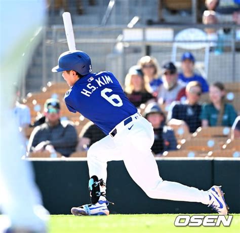 Kim Hye Seong Struggles With Three Hitless Games As Ohtani Shines In Spring Training Chosunbiz
