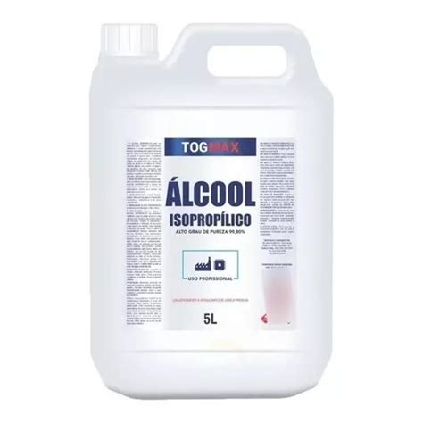 Alcool Isopropilico 5l Togmax