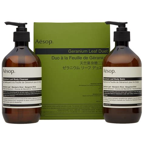 Aesop Geranium Leaf Duet Aesop