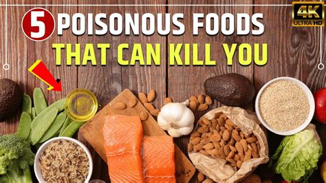 ⁠5 Poisonous Foods That Can Kill You Unhealthy Foodunhealthy Food