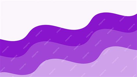 Premium Vector Purple Wave Element Vector Image For Backdrop Or Presentation