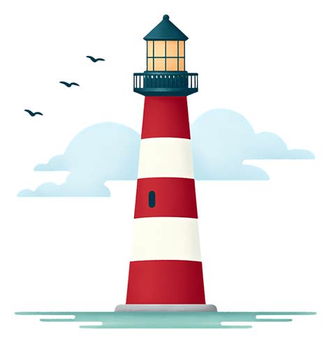 Coastal Lighthouse Png Image Download Free At Gpng Net