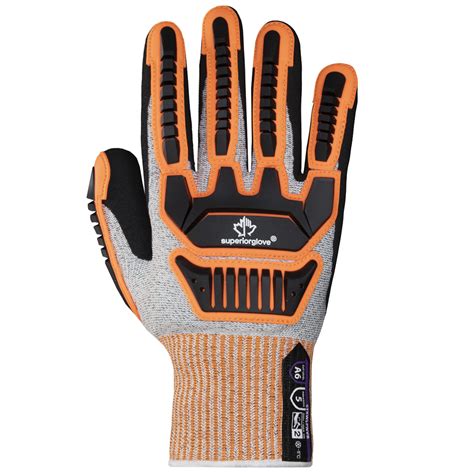 Superior Glove Stxwlpnvb Tenactiv Micropore Nitrile Coated Impact
