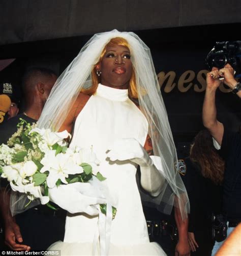Dennis Rodman Plays Exhibition Game In Drag