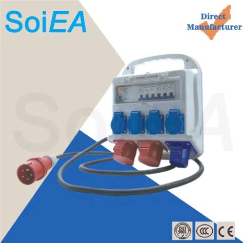 Industrial Electrical Power Combination Socket Box Socket Distribution