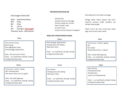 Program Penurunan Bb Pdf