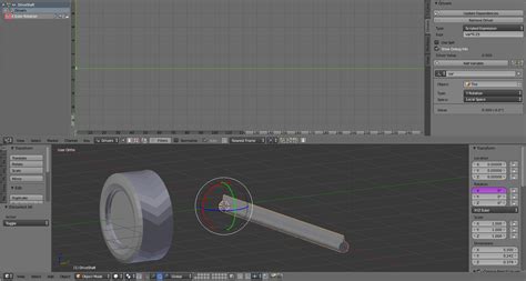 Transforms How To Apply A Driver To Rotate An Object Around A Custom Orientation Blender