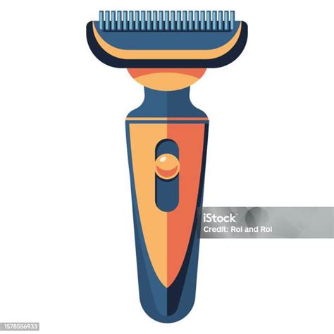 남자를 위한 전기 면도기 벡터 만화 삽화는 흰색 배경에 분리되어 있다 0명에 대한 스톡 벡터 아트 및 기타 이미지 0명 강철 기계류 Istock