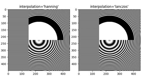 Image Resampling — Matplotlib 3111 Documentation