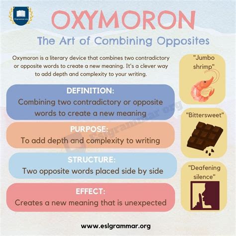 Oxymoron Definition In English And Spanish