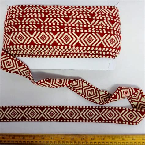 Aztec Braid Tape 40mm Fabric Land