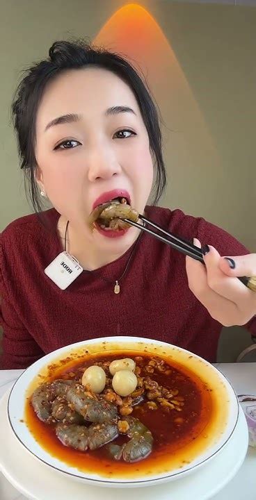 辣酱虾仁shorts海鲜生鱼片美食asmr Youtube
