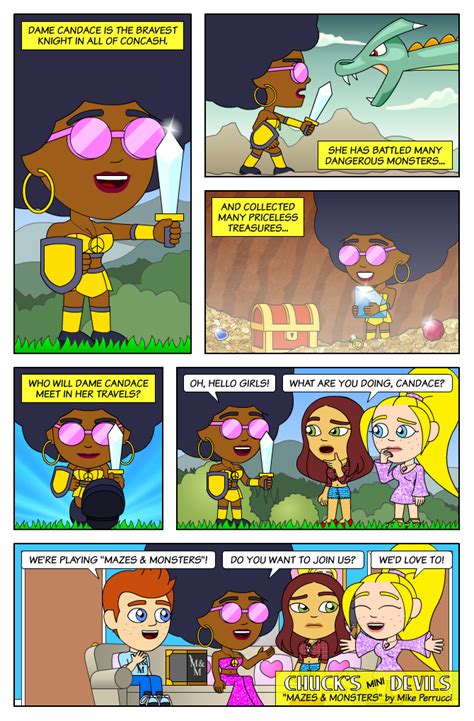 Chucks Mini Devils Mazes And Monsters By Mazeguy On Newgrounds