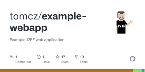 GitHub Tomcz Example Webapp Example J EE Web Application