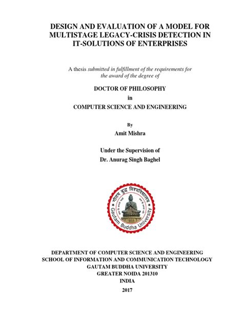 Phd Thesis Of Amit Mishra Final Print Pdf Service Oriented