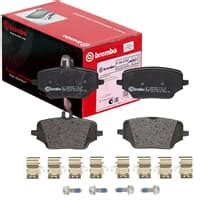 Brembo Prime Line BremsbelÄge Satz Hinterachse Passend FÜr Mercedes