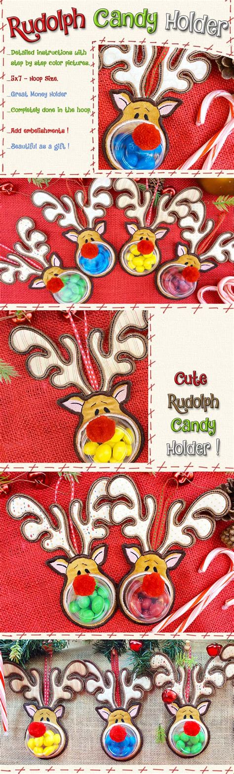 Rudolph Candy Holder Smart Needle