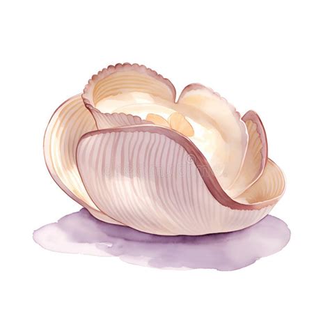 Cute Clam Drawing