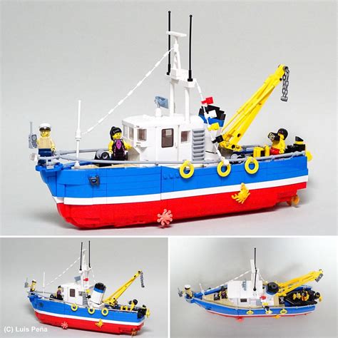 Little Research Vessel Lego Boat Lego Projects Lego Ship