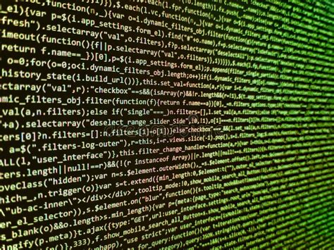It Coding On Monitor Screen Python Programming Stock Photo Image Of Digital Innovation