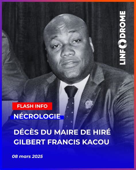 🔴 🕊️le Maire De Hiré Gilbert Francis Facebook