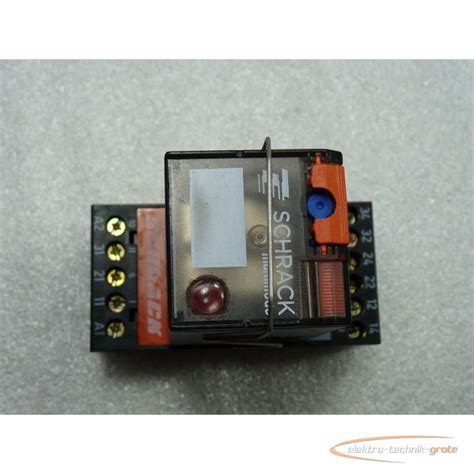 Schrack Mt3330c4 Multimode Relay With Socket 24 V 10 A 250 V Housing 9