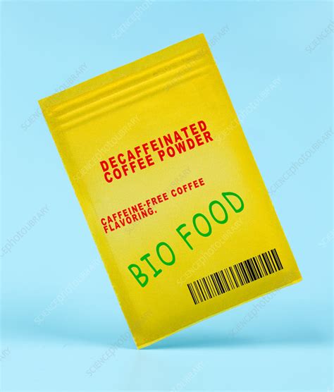 Decaffeinated Coffee Powder Stock Image F0444811 Science Photo