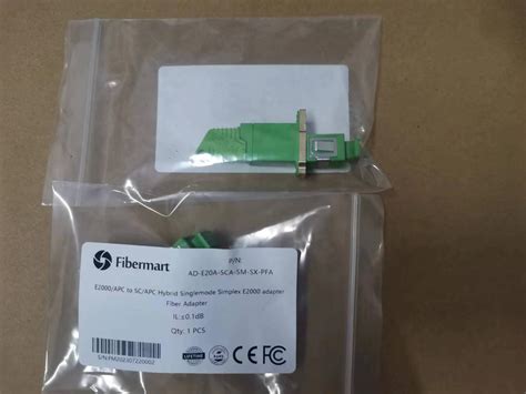 E2000 Apc To Sc Apc Hybrid Sm Simplex E2000 Adapter Fiber Adapter Fiber