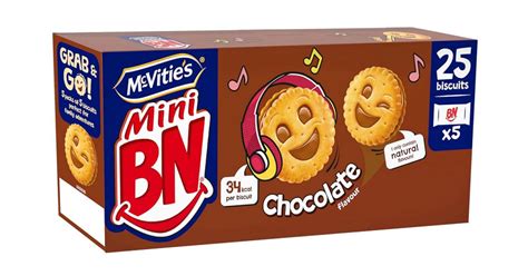 Mcvities Mini Bn Chocolate Flavour 5 Pack 175g £1 Amazon