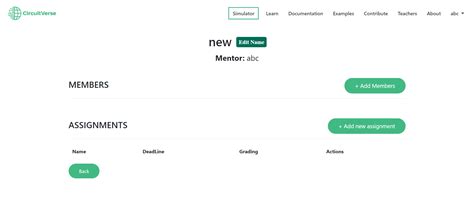 Issues With Group Details Page Issue CircuitVerse CircuitVerse GitHub