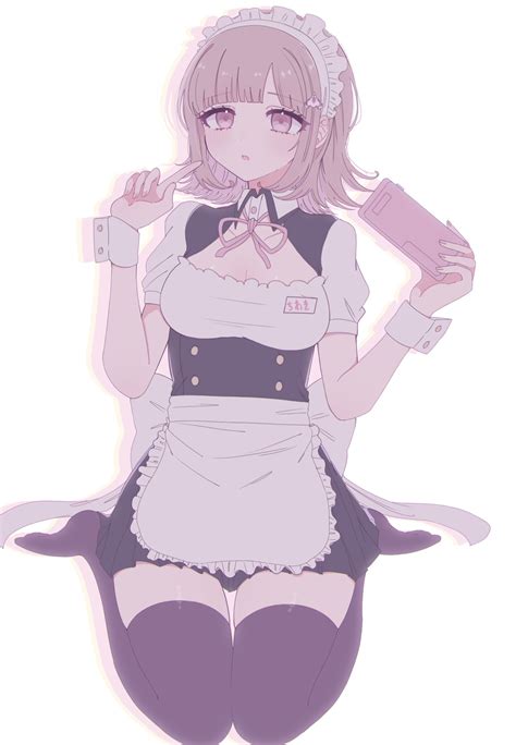 Chi Gu Nanami Chiaki Danganronpa Series Danganronpa 2 Goodbye