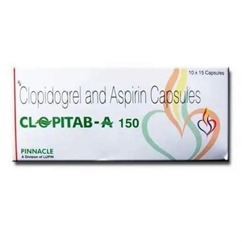 Clopitab 150 Tablet At Rs 146stripe In Nagpur Id 2853062735491