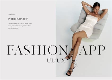 Fashion Mobile Ux Ui Concept On Behance