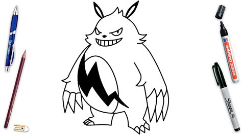 How To Draw Grizzbolt Easy Step By Step Palworld Art Lesson Youtube