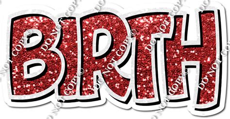 White And Red Birth Statement W Variant Sign Swag Usa