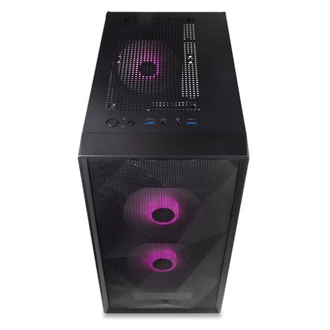 Tecware Forge M2 Ultra Black W 3pcs Argb Fan Wind Net Computers