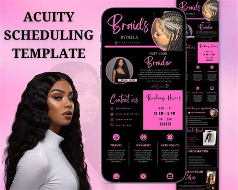 Braids Acuity Scheduling Template Braids Acuity Site Banners Minimal