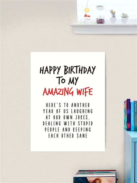 Happy Birthday Wife Funny Jokes