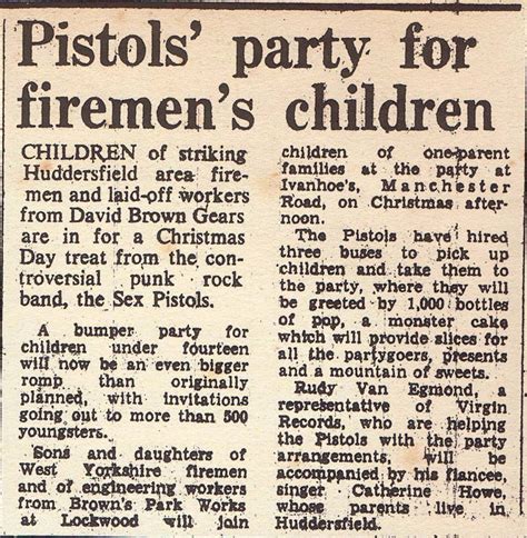 20th December 1977 Unknown Sex Pistols Photo Archive