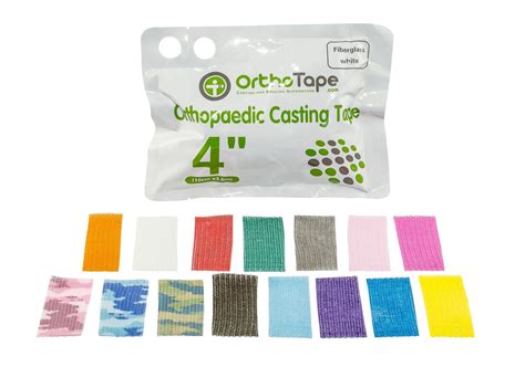 Orthotape Uk Has A Wide Selection Of Fibreglass Casting Tape Colors To