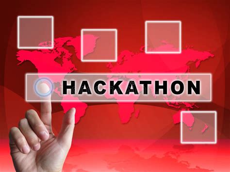 Hackathon Code Malicious Software Hack 3d Illustration Stock